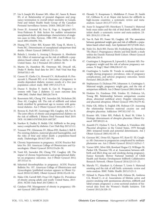 ACOG Management of Stillbirth 2015 OBGYN | PDF