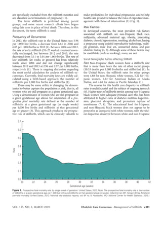ACOG Management of Stillbirth 2015 OBGYN | PDF