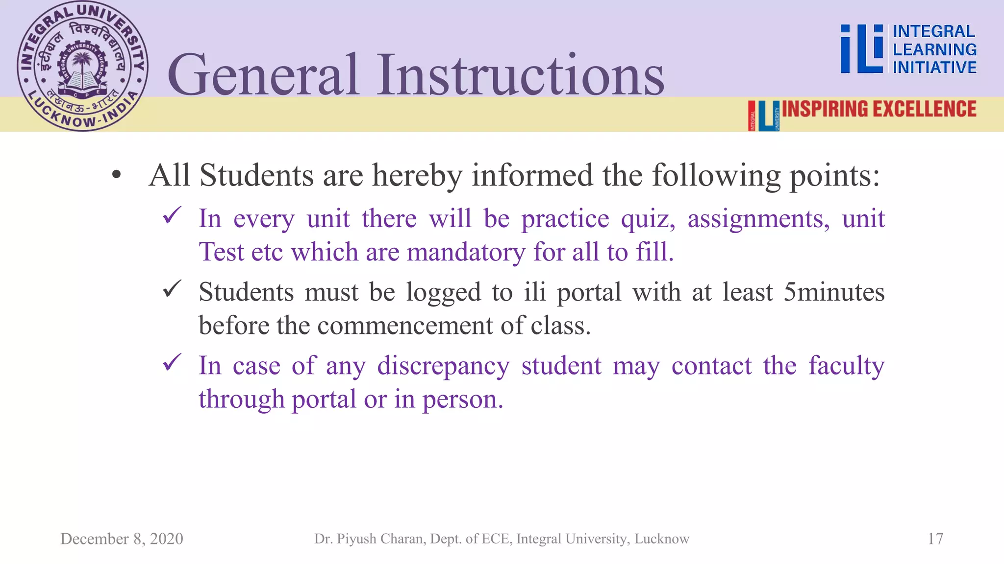 ILI-Integral Learning Initiative | PDF