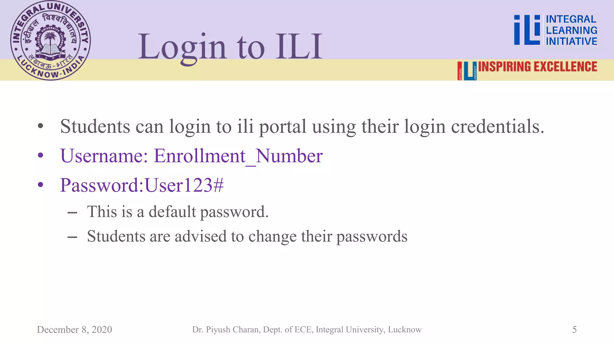 ILI-Integral Learning Initiative | PDF