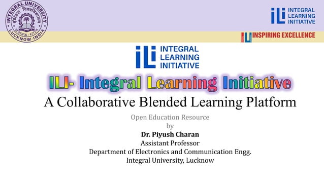 ILI-Integral Learning Initiative | PDF | Education industry | Industries