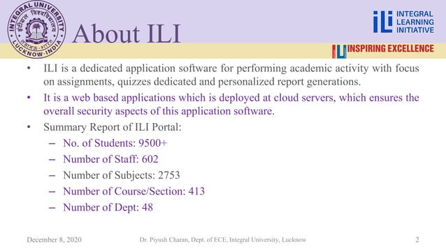 ILI-Integral Learning Initiative | PDF | Education industry | Industries