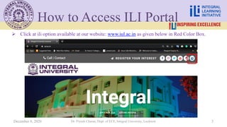 ILI-Integral Learning Initiative | PDF