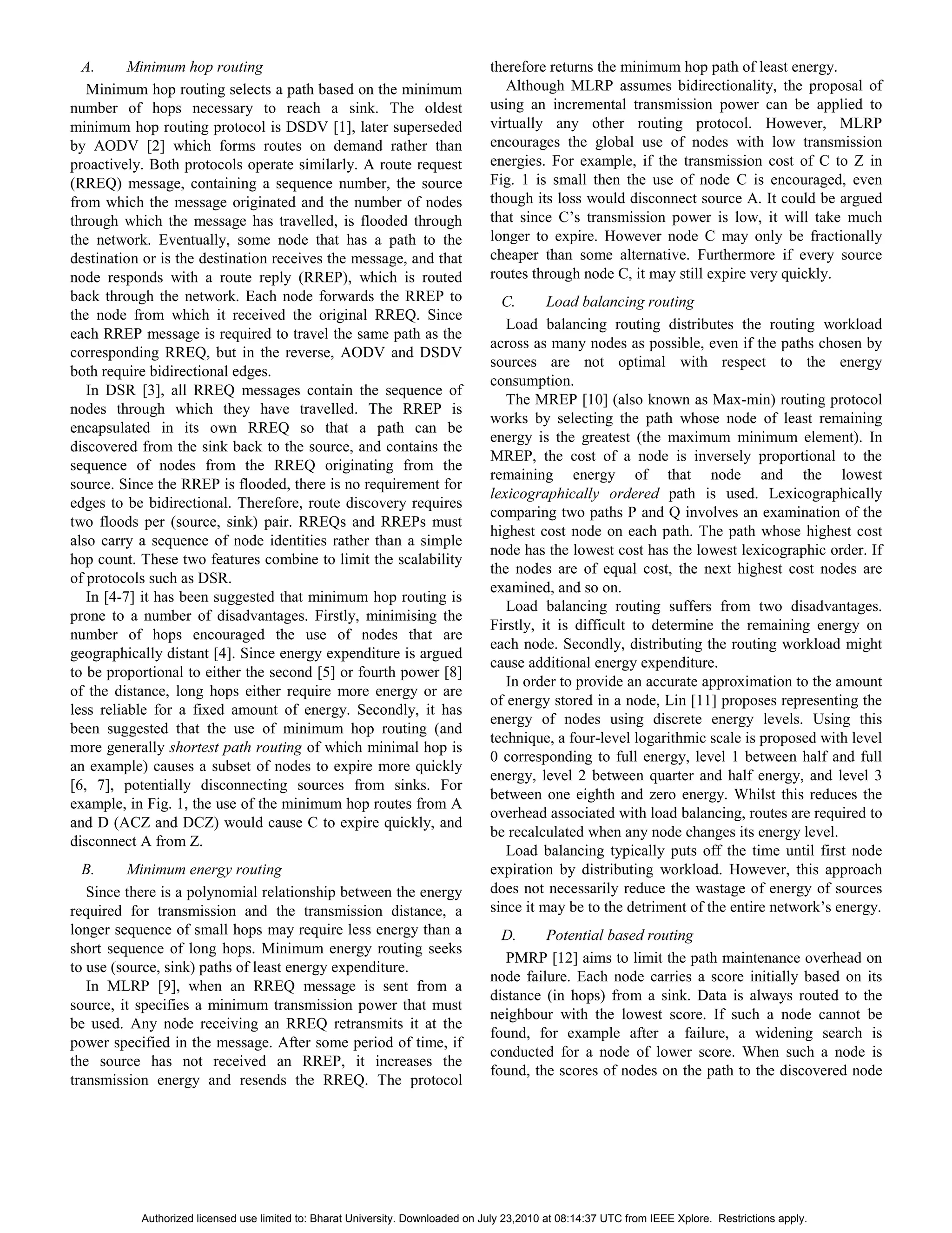 A Collaborative Wireless Sensor Network Routing Pdf Internet Of