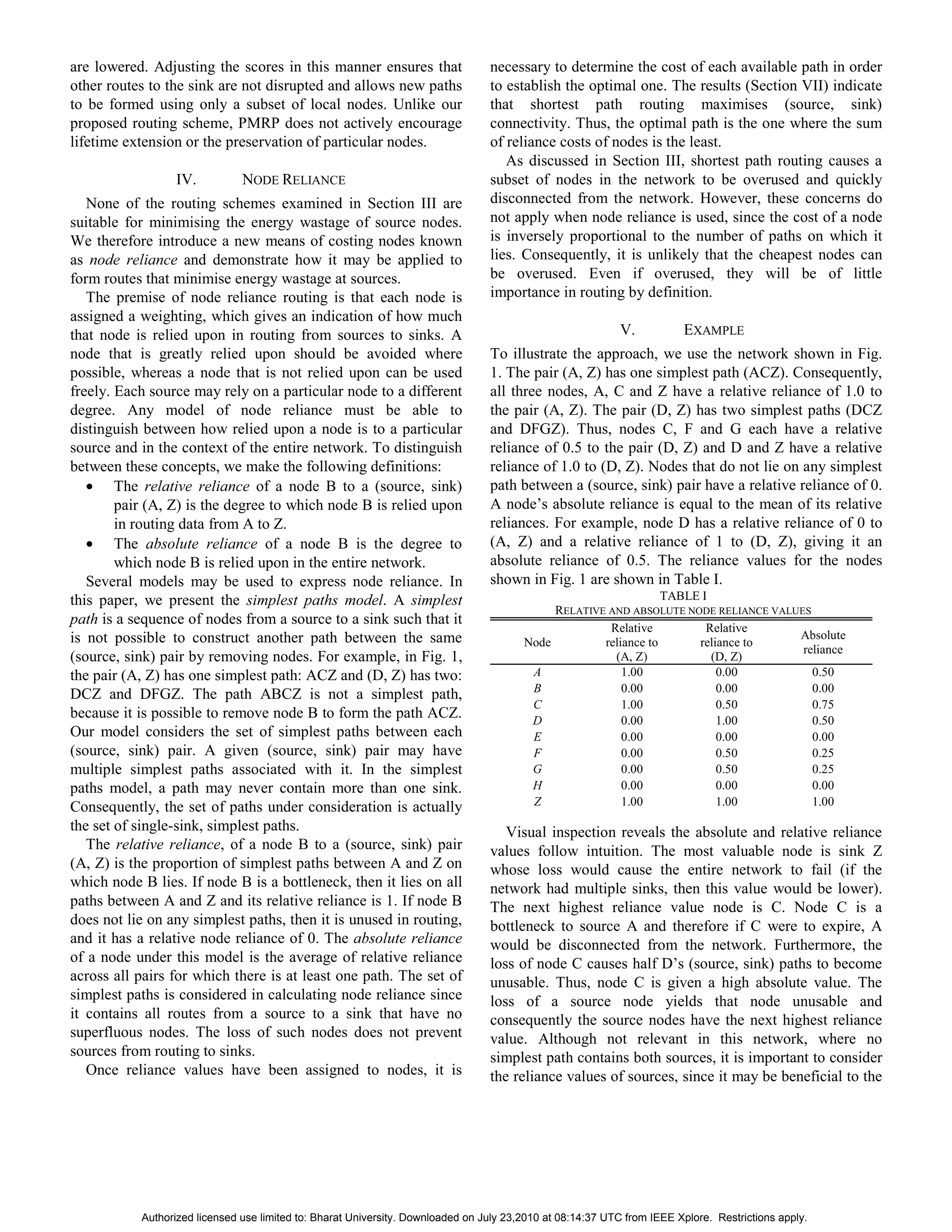 A Collaborative Wireless Sensor Network Routing Pdf Internet Of