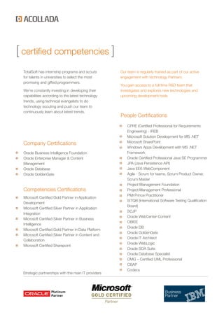 Acollada Software Development - helping you create innovative, cost effective solutions ahead of ...