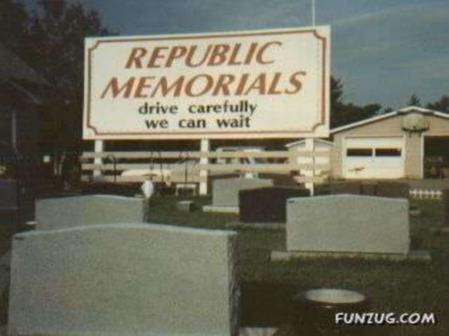 A collection of funny sign boards | PPTX