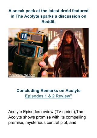 Acolyte Episodes review (TV series)..pdf