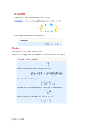A combination of a real and an imaginary number in the form | DOCX ...