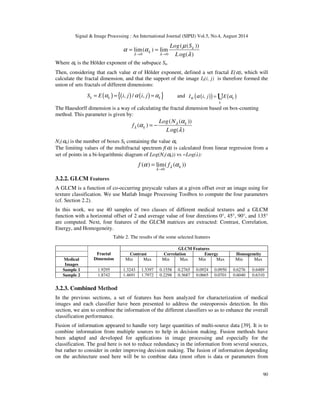 A combined method of fractal and glcm features for mri and ct scan images classification | PDF