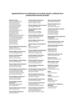 Anticonceptivos orales MINSA | PDF