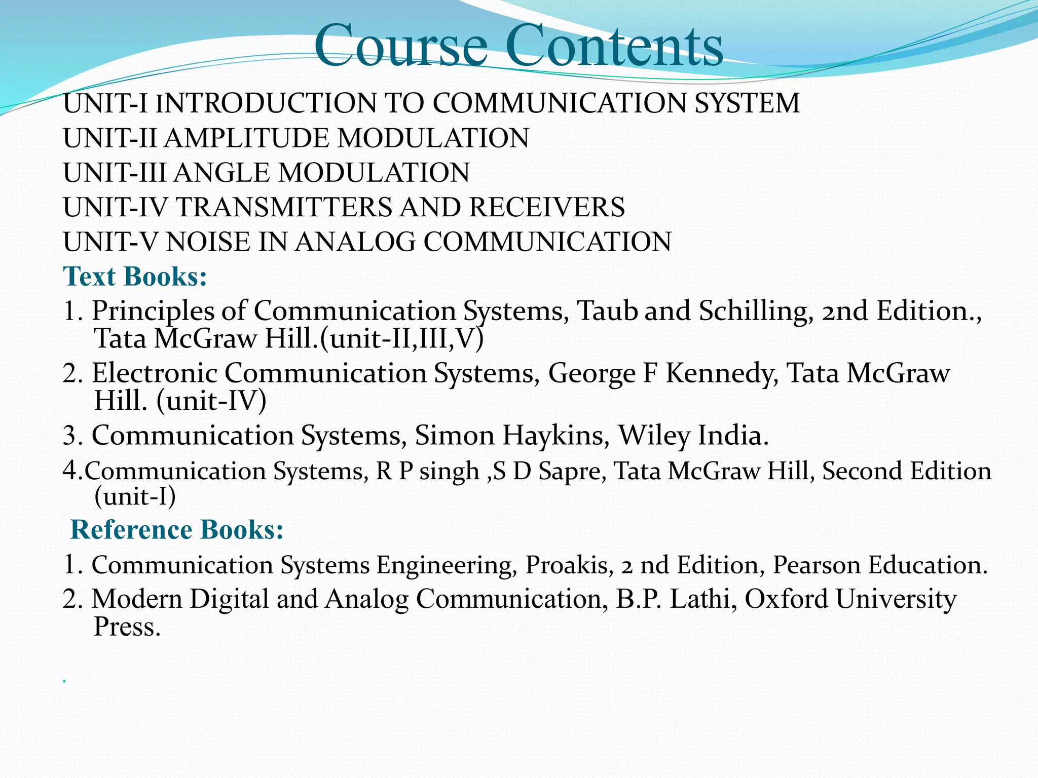 Introduction to communication system part 2Unit-I Part 2.pptx