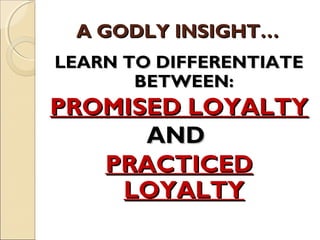 Be a Committed Christian | PPT