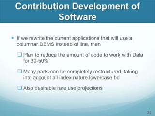 A Common Database Approach for OLTP and OLAP Using an In-Memory Column Database | PPT