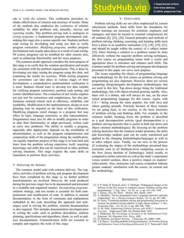 A common model for problem solving and program development.pdf