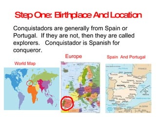 A Commoners Guide To Becoming A Conquistador | PPT