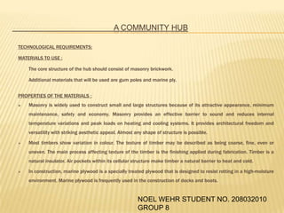 A community hub | PPTX