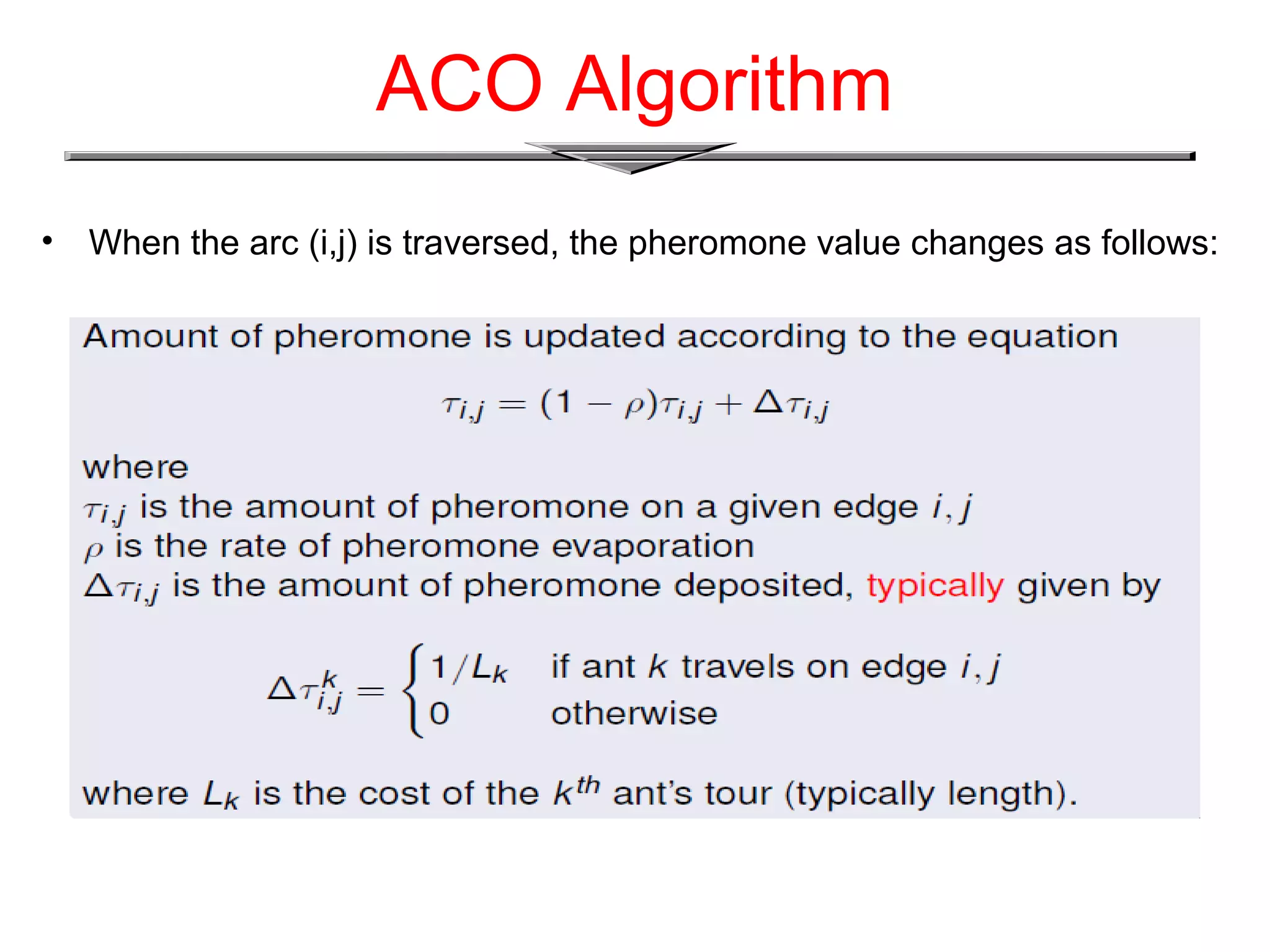 Ant Colony Optimization - ACO | PPT