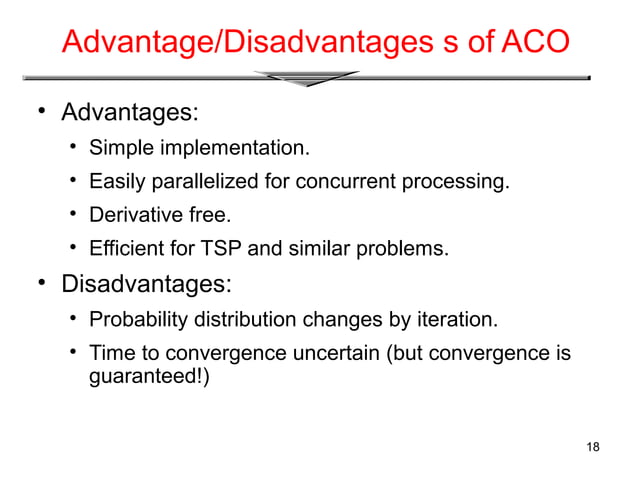 Ant Colony Optimization - ACO | PPT