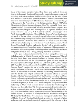 A Companion To Martin Scorsese | PDF