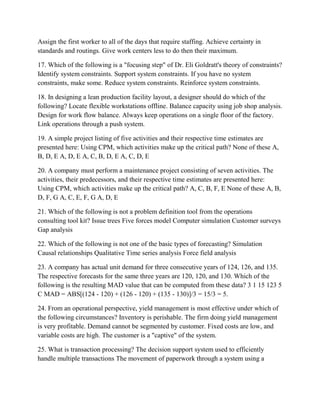 A company's production process | PDF | Business Accounting & Finance ...