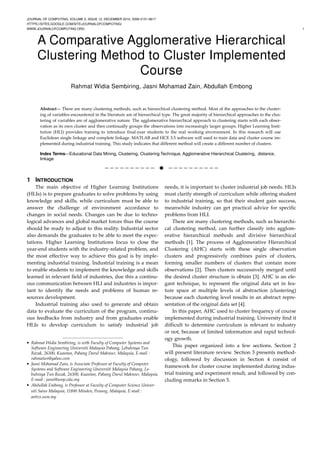 a comparative AHC to cluster implemented course.pdf