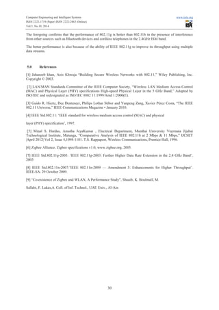 A comparative analysis of 802.11b and 802.11g