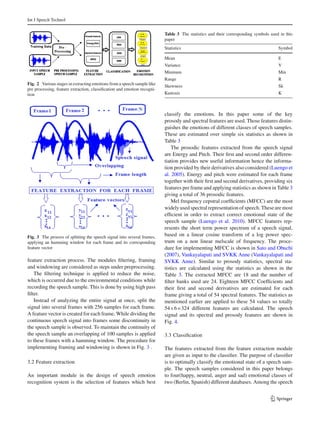 A comparative analysis of classiﬁers in emotion recognition thru acoustic features | PDF