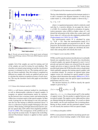 A comparative analysis of classiﬁers in emotion recognition thru acoustic features | PDF