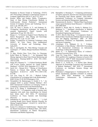 A comparative analysis of classification techniques on medical data sets | PDF