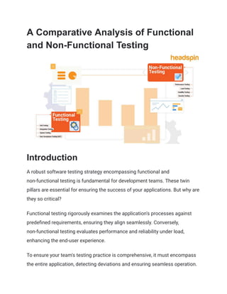 A Comparative Analysis of Functional and Non-Functional Testing (1).pdf