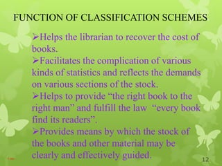 A comparative analysis of library classification systems | PPTX