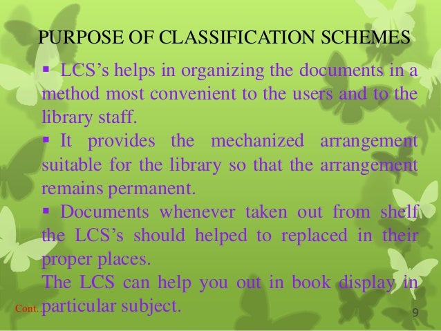 A comparative analysis of library classification systems