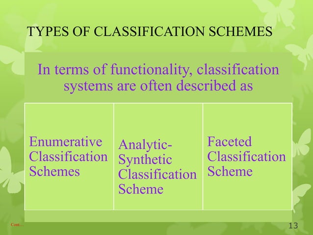 A comparative analysis of library classification systems | PDF