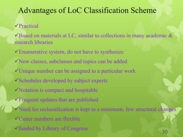 A comparative analysis of library classification systems | PPT