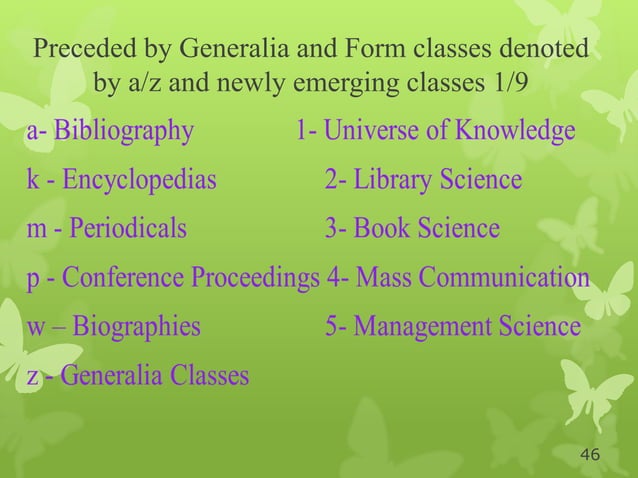 A comparative analysis of library classification systems | PDF