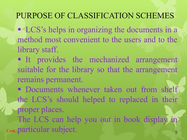 A comparative analysis of library classification systems | PDF
