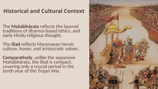 Comparative Analysis of Mahabharat and Iliad: War, Ethics, and Culture ...