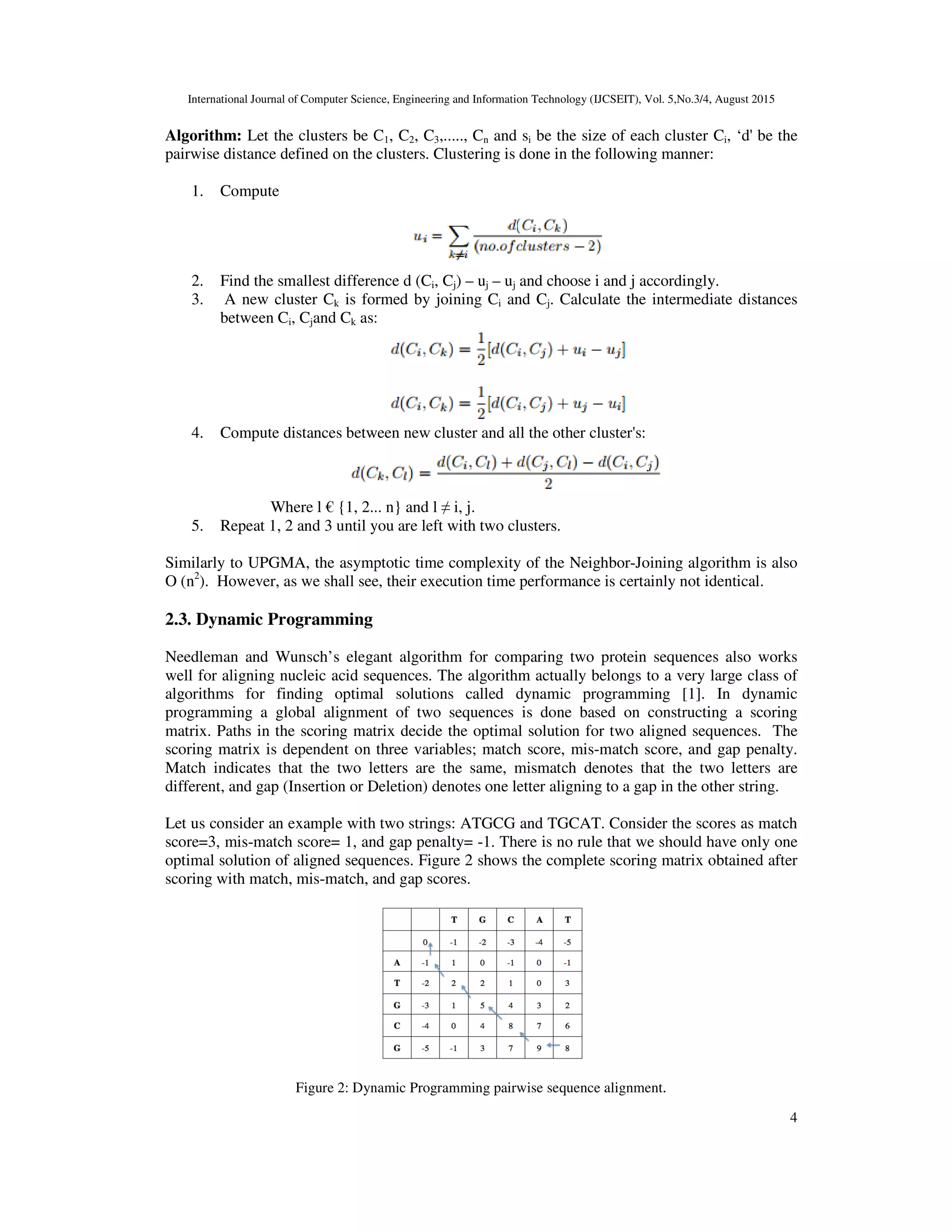 A COMPARATIVE ANALYSIS OF PROGRESSIVE MULTIPLE SEQUENCE ALIGNMENT APPROACHES | PDF