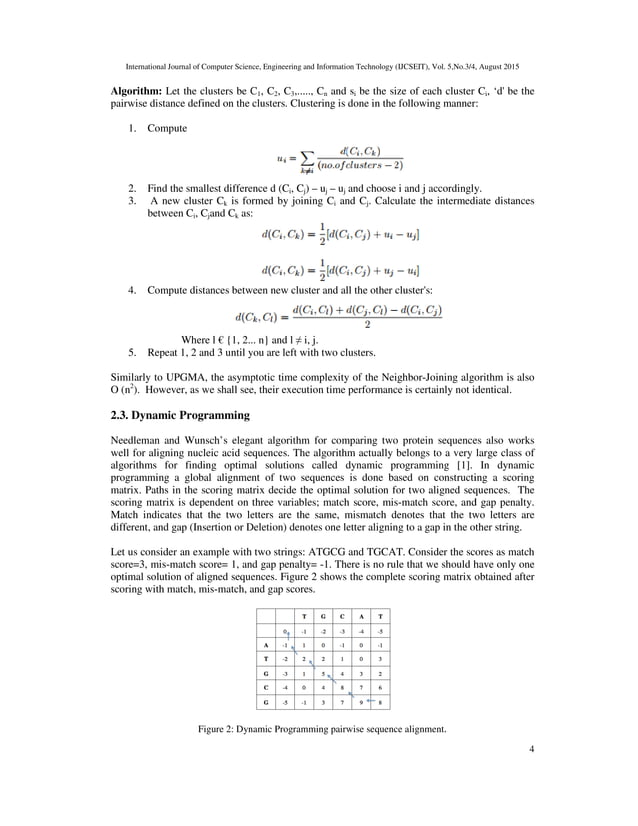 A COMPARATIVE ANALYSIS OF PROGRESSIVE MULTIPLE SEQUENCE ALIGNMENT APPROACHES | PDF