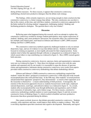 A Comparative Analysis Of Two Methods For Guiding Discussions ...