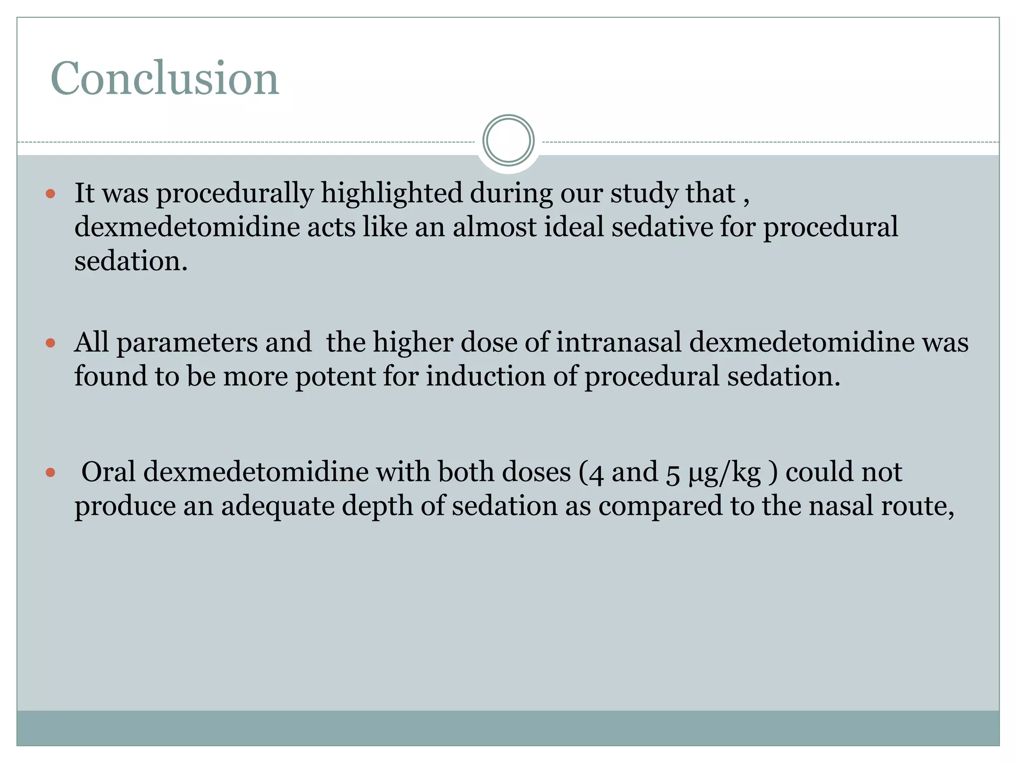A comparative assessment of intranasal and oral | PPTX