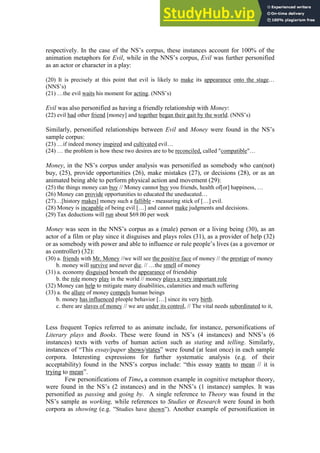 A Comparative Corpus-Driven Study Of Animation Metaphor In Native And Non-Native Student Writing ...