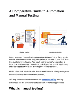 A Comparative Guide to Automation and Manual Testing.pdf