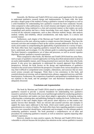 AComparativeReviewofQualitativeResearch_AGuidetoDesign.pdf | Educational Assessment | Education