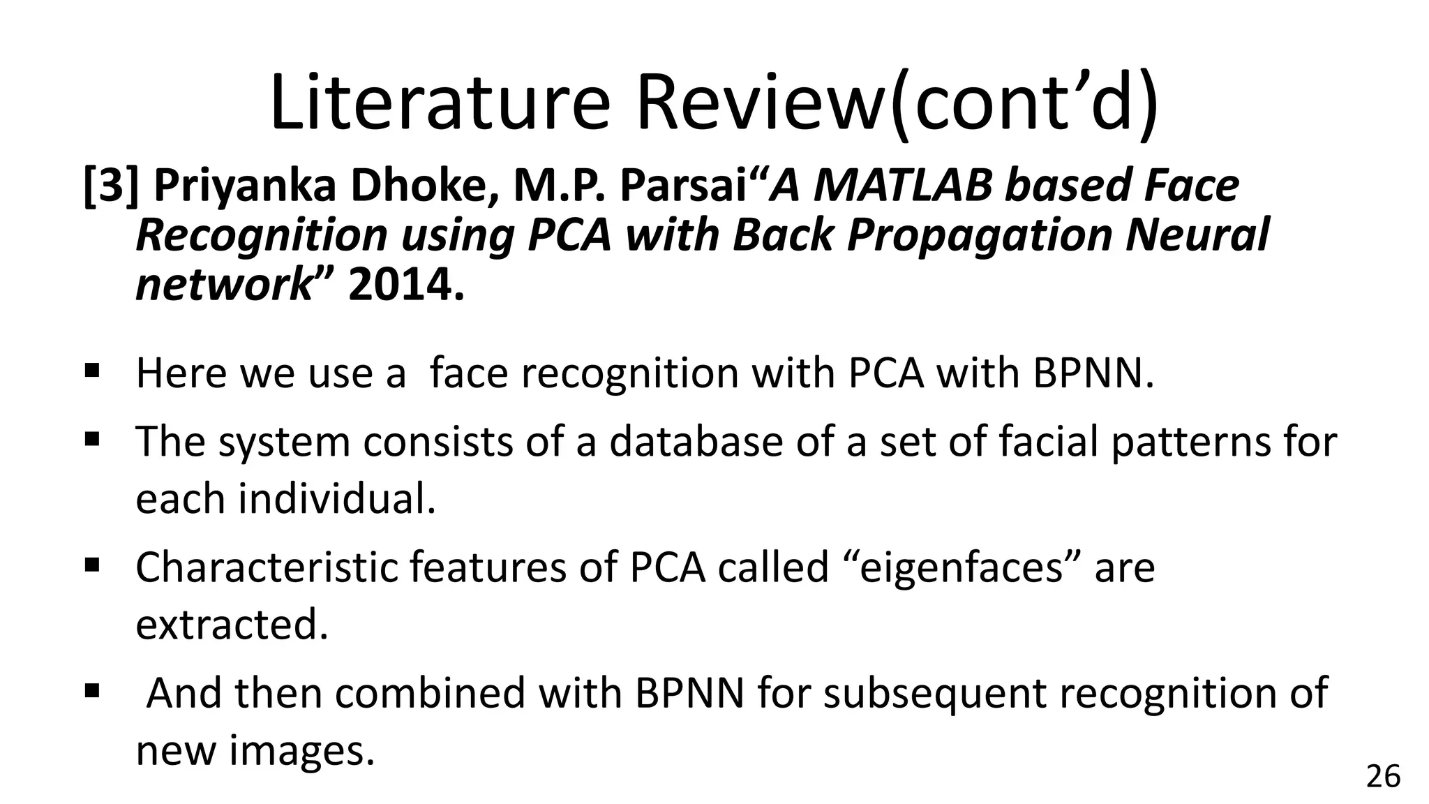 A Comparative Review Of Various Approaches For Feature Extraction In