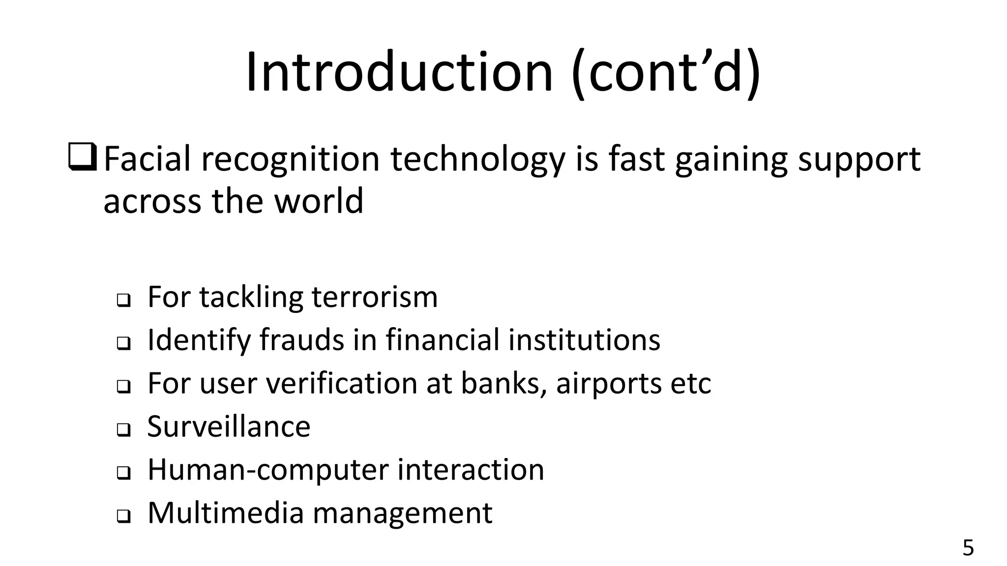 A Comparative Review Of Various Approaches For Feature Extraction In
