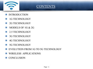 A comparative study of 5 g network with existing wireless communication ...
