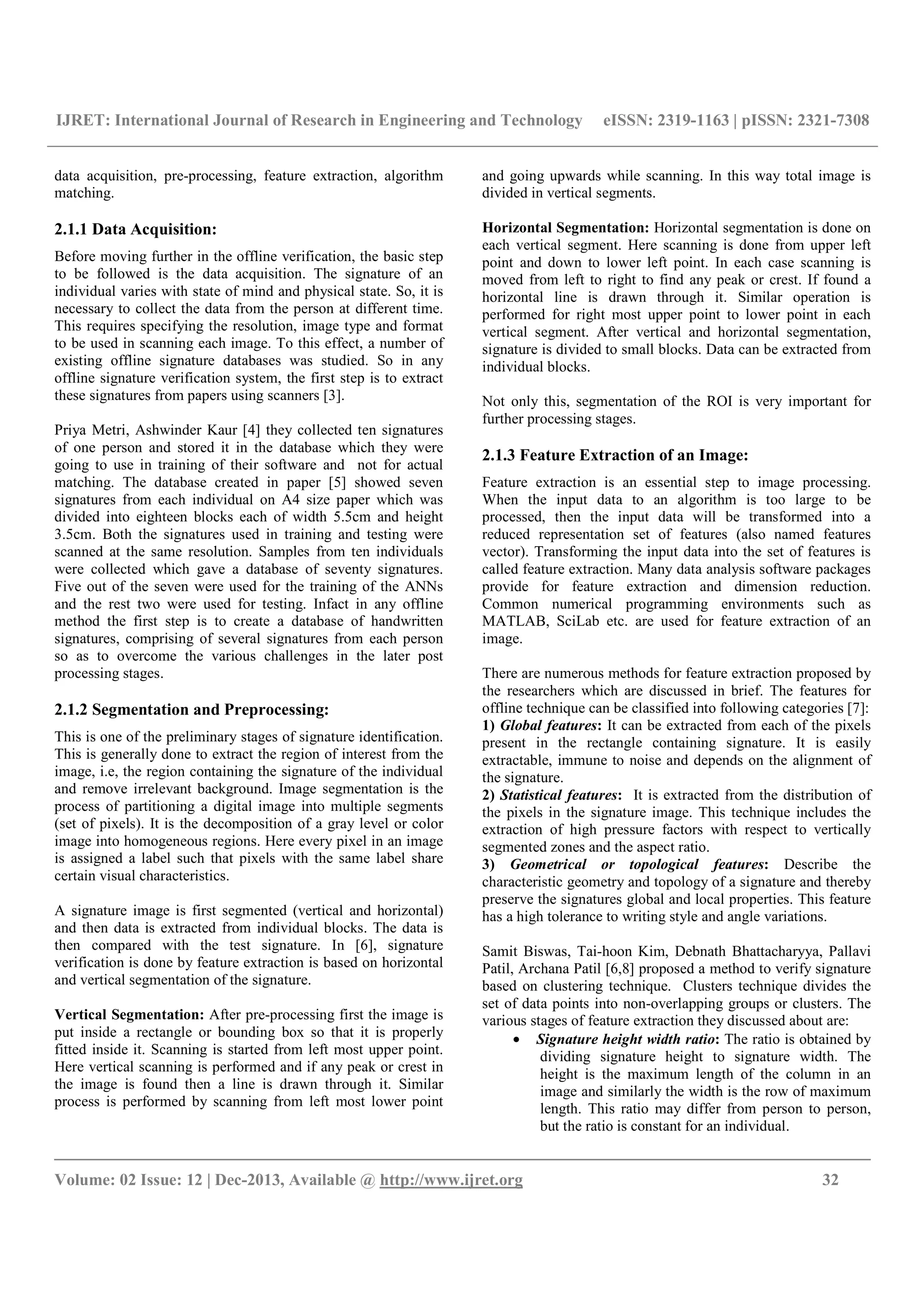 A comparative study of biometric authentication based | PDF