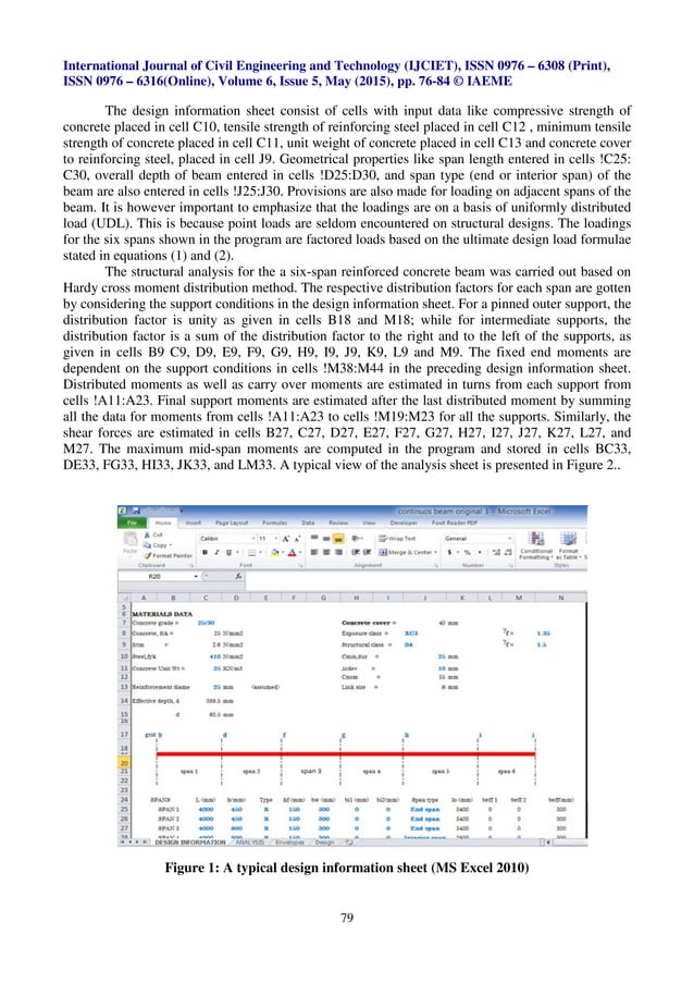 A COMPARATIVE STUDY OF BS8110 AND EUROCODE 2 STANDARDS FOR DESIGN OF A CONTINUOUS REINFORCED ...